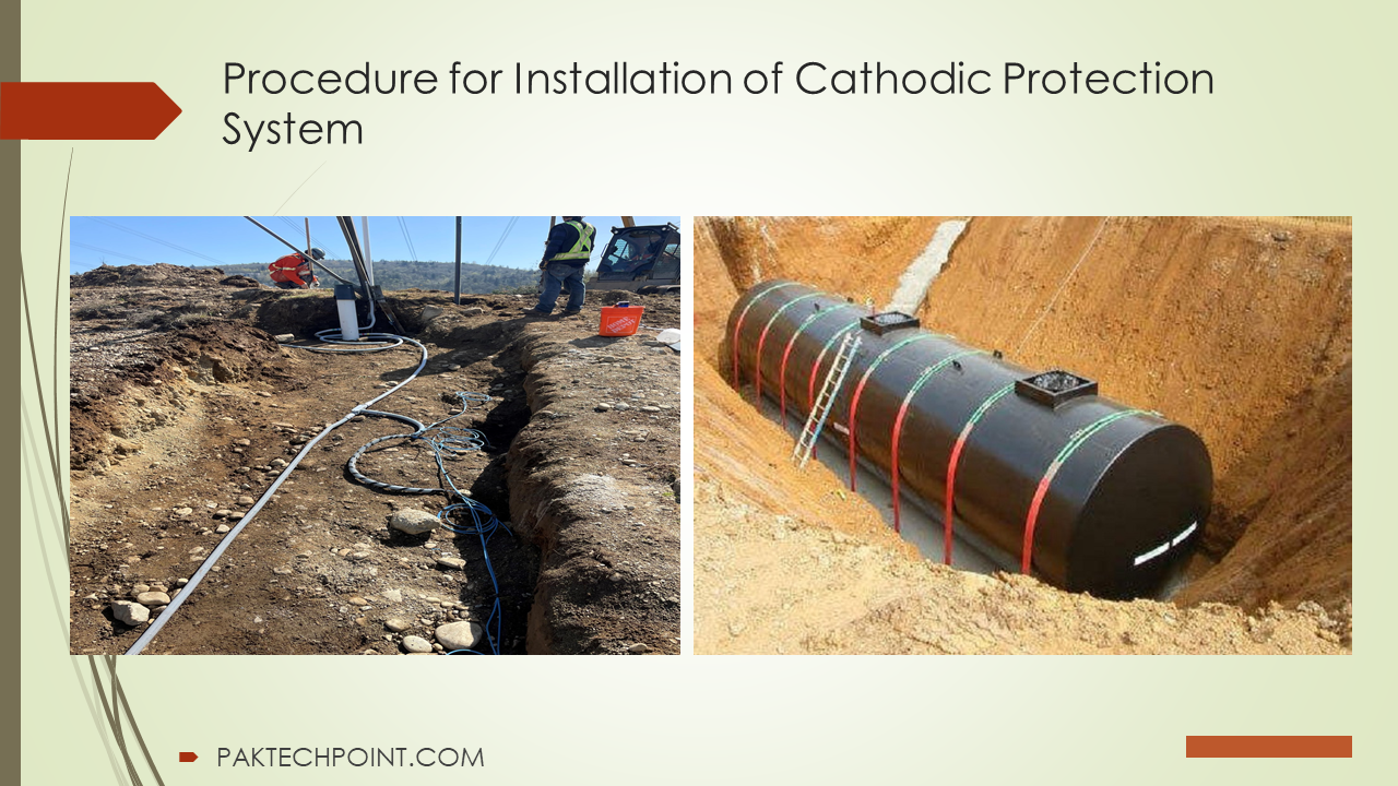 Procedure for Installation of Cathodic Protection System – PAKTECHPOINT