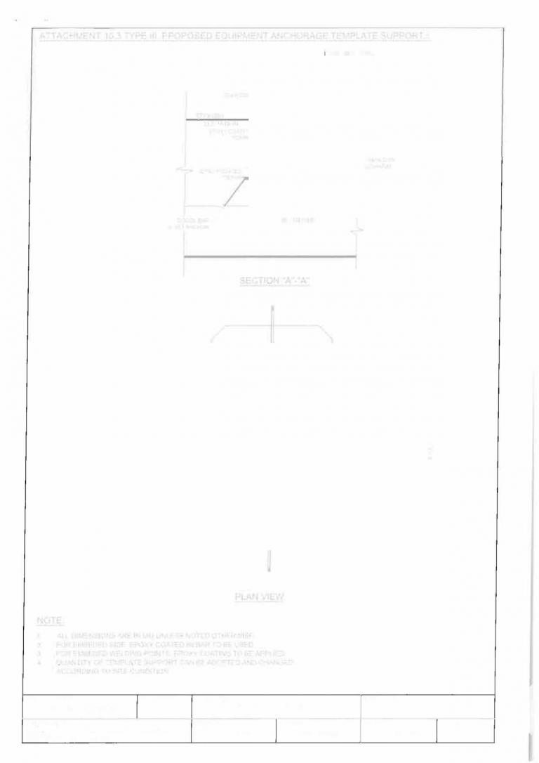 PROCEDURE FOR ANCHOR BOLT TEMPLATE INSTALLATION – PAKTECHPOINT