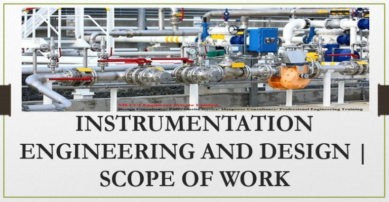 INSTRUMENTATION ENGINEERING AND DESIGN | SCOPE OF WORK – PAKTECHPOINT