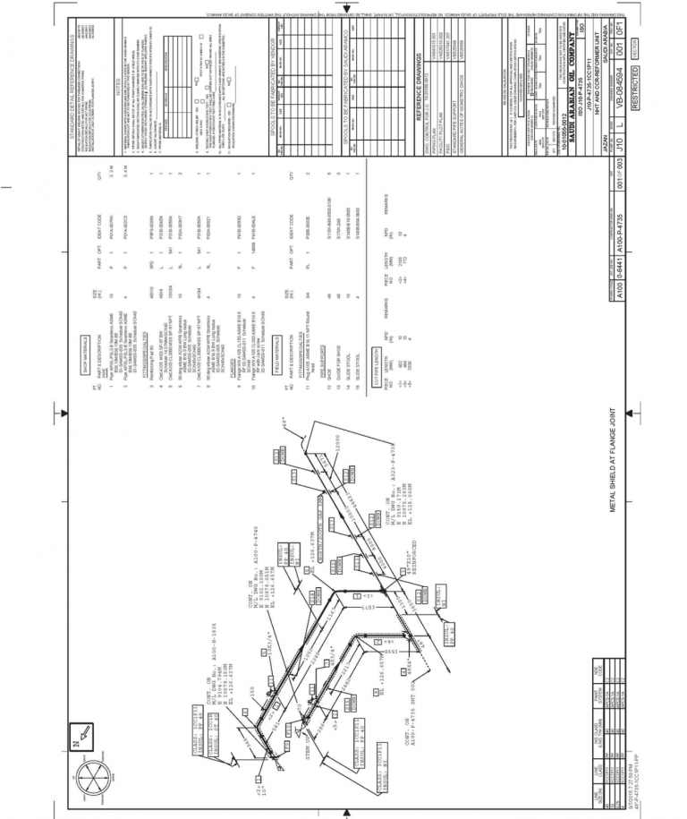 METHOD STATEMENT FOR PIPING SPOOL DRAWING PREPARATION AND WELD JOINT – PAKTECHPOINT