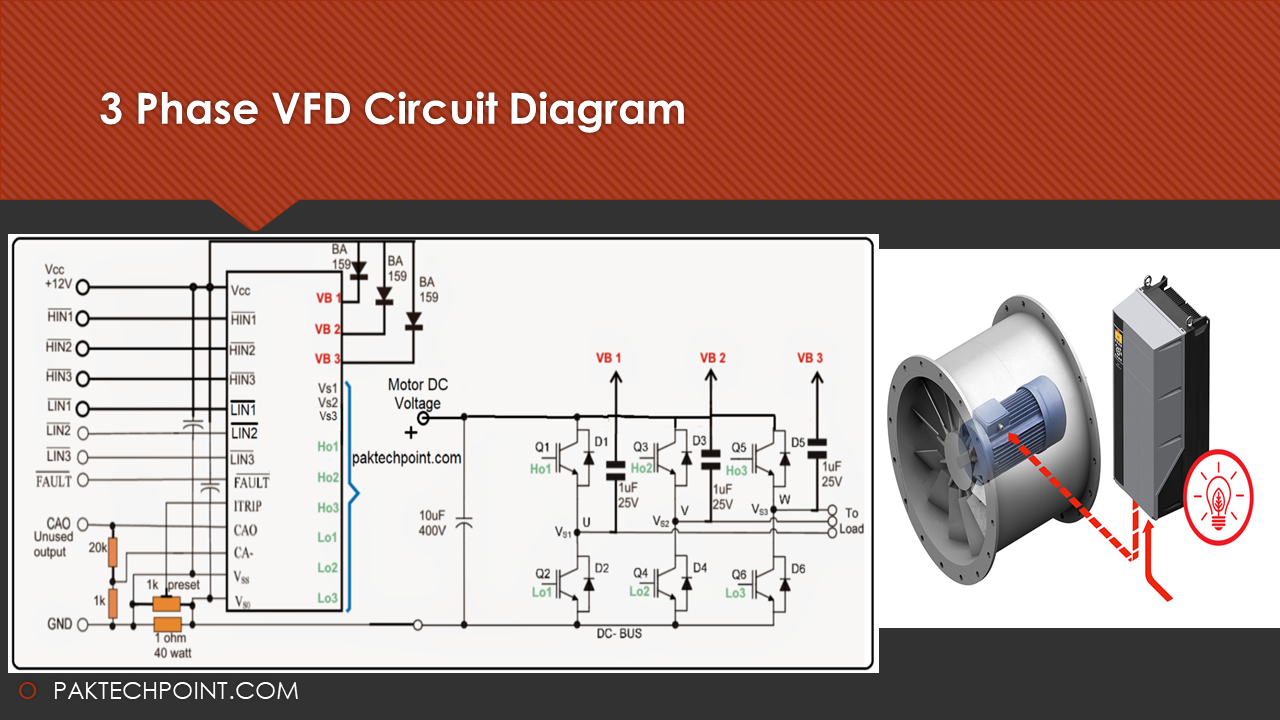3 Phase Vfd Circuit Diagram
