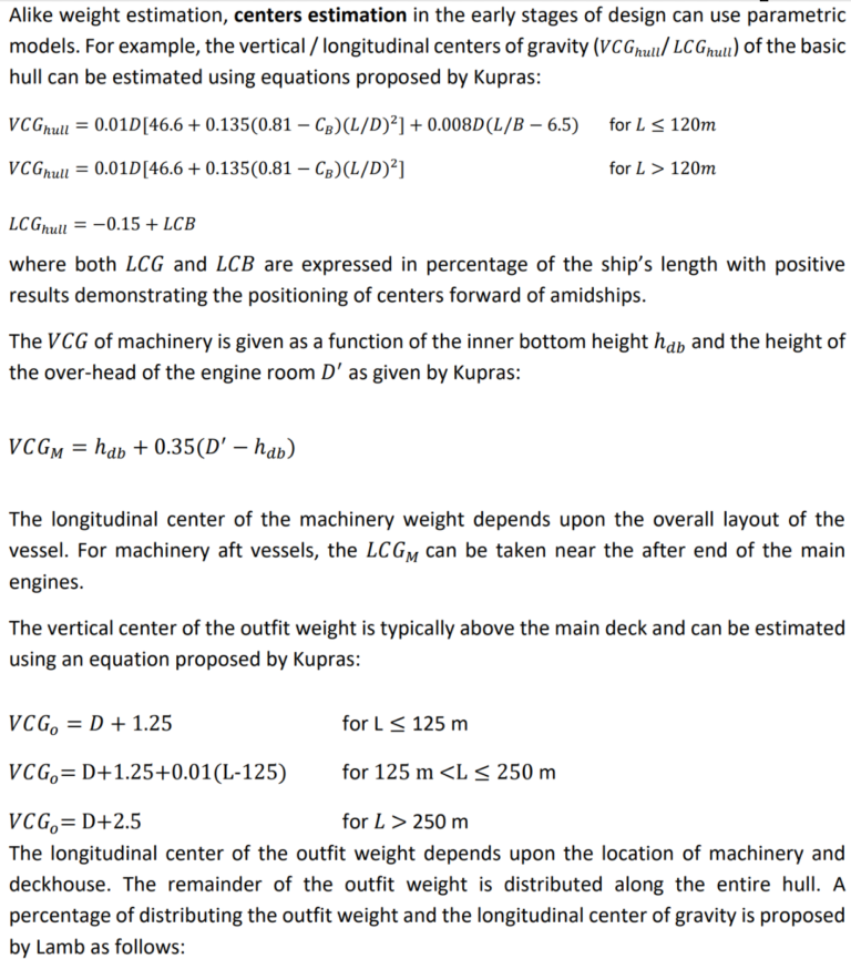 Ship weight Calculations & Cargo Deadweight – PAKTECHPOINT