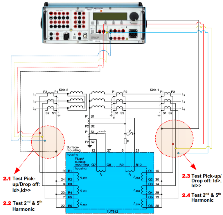 Transformer Differential Protection Relay (87T) Test Procedure ...